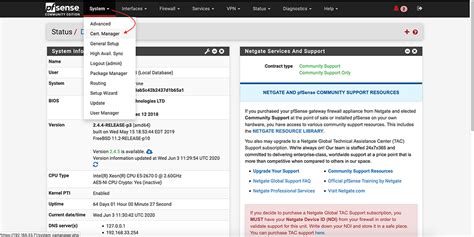 Using CloudConnexa Profile To Configure PfSense