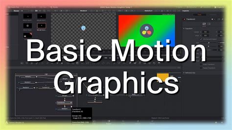 Davinci Resolve Motion Graphics Animation In Fusion YouTube