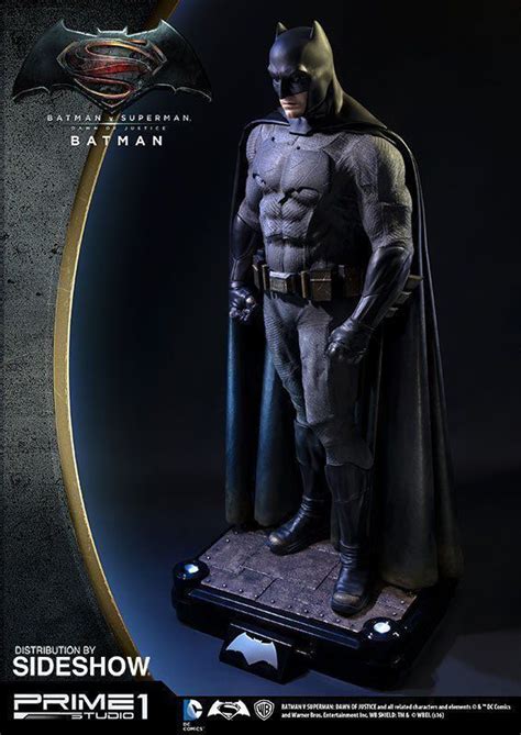 Estátua Batman Batman vs Superman A Origem da Justiça Escala 1 2