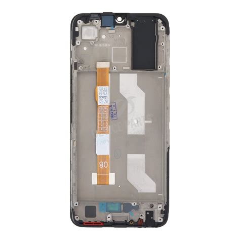 Screen Replacement With Frame For Vivo Y33s 4G V2109 Black OEM