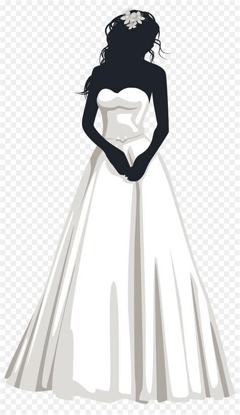 Wedding Invitation Bridegroom Clip Art Dancing Bride Cliparts Png