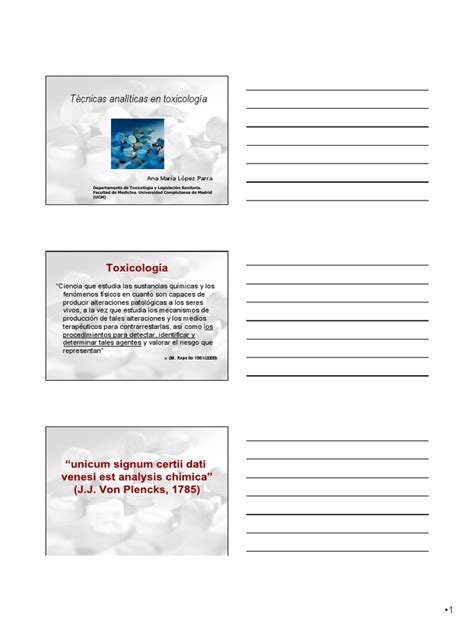 PDF Tecnicas Analiticas En Toxicologia DOKUMEN TIPS