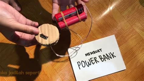 Cara Membuat Power Bank Sendiri YouTube