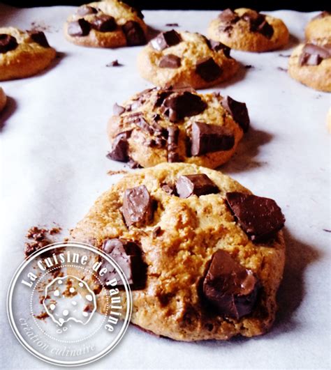 Cookies à la purée damande La cuisine de Pauline