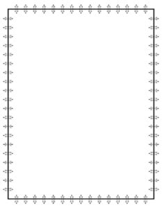 Márgenes para Hojas Blancas en Formatos PNG y Word