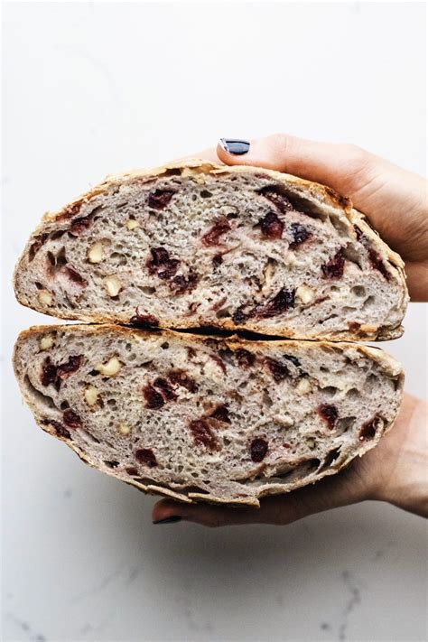 No Knead Cranberry Walnut Bread A Simple Palate