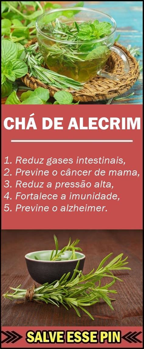 40 Benefícios do Chá de Alecrim Para Saúde e Beleza Chá de alecrim