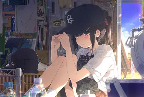 Tapety Anime Dziewcząt anime Sztuka cyfrowa Praca plastyczna 2D