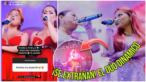 BRIELA CIRILO ANA LUCÍA URBINA SE EXTRAÑAN ELLAS EXPRESAN CARIÑO POR