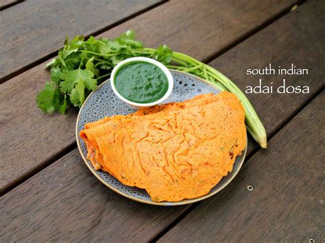 Adai Recipe Adai Dosa Recipe How To Make South Indian Adai Dosai