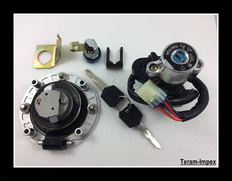 Kit Contacteur Neiman Clé Bouchon Serrure pour Suzuki DL1000 V Strom