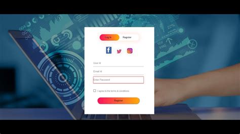 Comment créer un formulaire de connexion et d inscription enHTML CSS