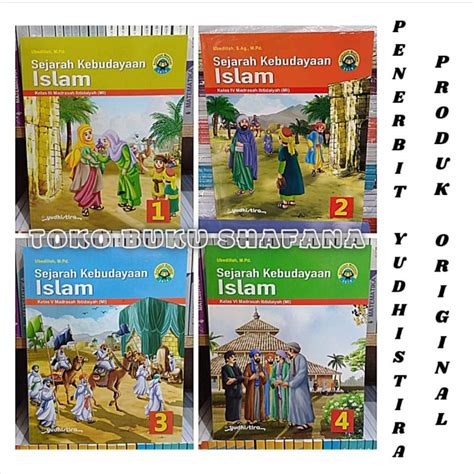 Jual Buku SKI Yudhistira Kelas 3 4 5 6 Jilid 1 2 3 4 MI Kurikulum
