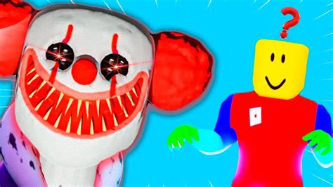 ROBLOX MR CRAZY S CARNIVAL SCARY OBBY YouTube