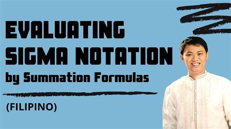 evaluating sigma summation notation by formulas of summation youtube