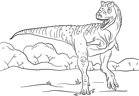 Dibujo De Jurassic World Para Colorear