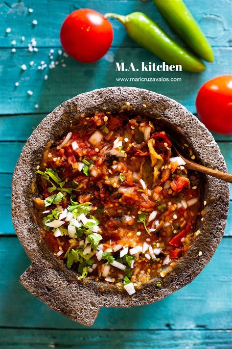 Salsa Molcajete Salsa Asada Al Fuego
