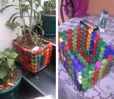 HACER MANUALIDADES CON TAPAS DE BOTELLAS PLÁSTICAS MUY FÁCILES