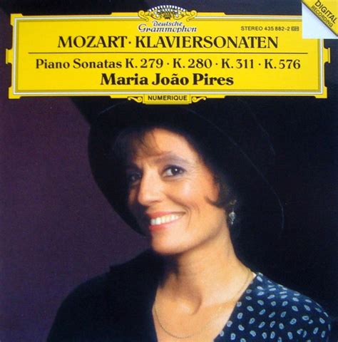 Mozart Maria João Pires Klaviersonaten Piano Sonatas K 279 K