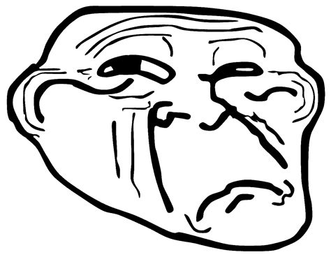 Confused Trollface Blank Template Imgflip