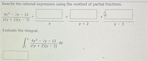 Solved Rewrite The Rational Expression Using The Method Of Chegg