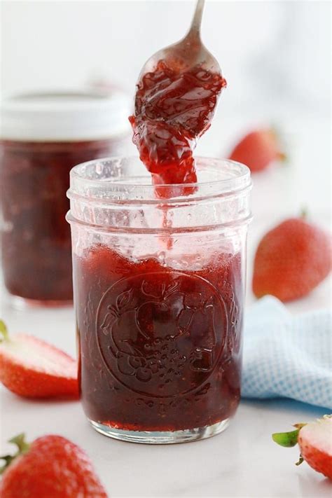Recette De La Confiture De Fraises Traditionnelle Sans Pectine