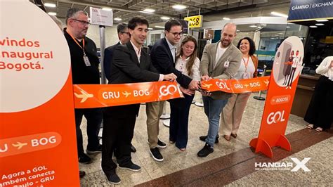 Gol Inaugur Sus Vuelos Entre S O Paulo Y Bogot Hangar X