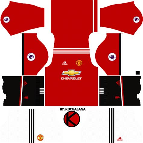 Kits Manchester United Dream League Soccer 2018 Paperblog