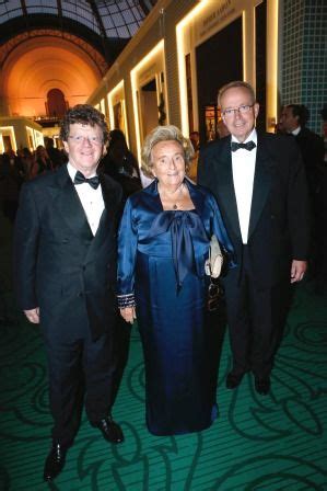 Hervé Aaron Bernadette Chirac et Renaud Donnedieu de Vabres Biennale