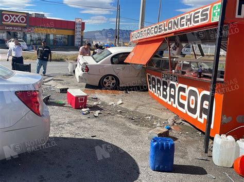 Noticias Saltillo On Twitter Un Aparatoso Choque Ocurri En La Col