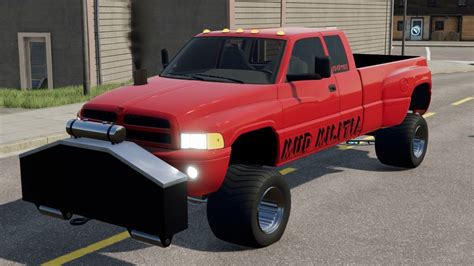 LS22 Dodge Pulling Pickup v 1 0 0 0 PKWs Mod für Landwirtschafts