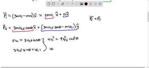 ⏩solved two masses m and 3 m are moving toward each other along the… numerade