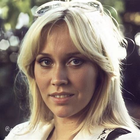 Agnetha Fältskogs Instagram photo one of my favourite photos of