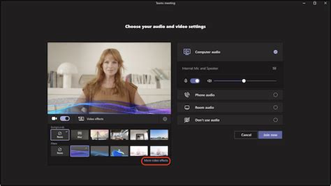 Apply Video Filters In Microsoft Teams Meetings Microsoft Support