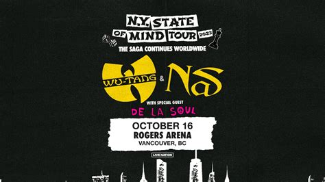 Wu Tang Clan Nas Rogers Arena