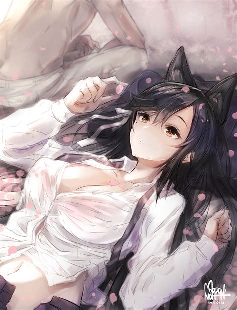 Wallpaper Atago Azur Lane Azur Lane Video Games Video Game Girls Anime Girls Black Hair