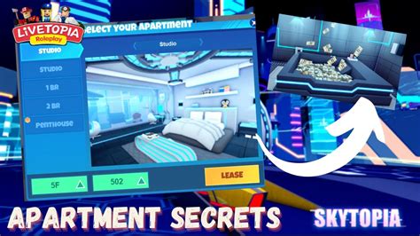 All Apartment Secrets In Skytopia Update Livetopia Roleplay