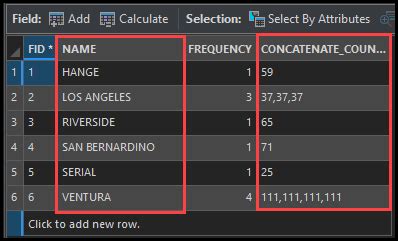 How To Concatenate Field Values Using A Case Field In ArcGIS Pro