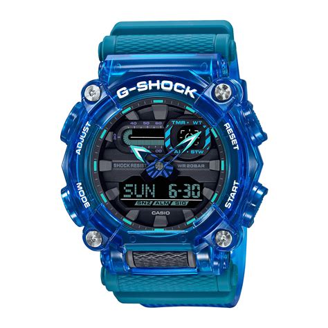 Reloj G SHOCK GA 900SKL 2A Resina Hombre Azul Btime