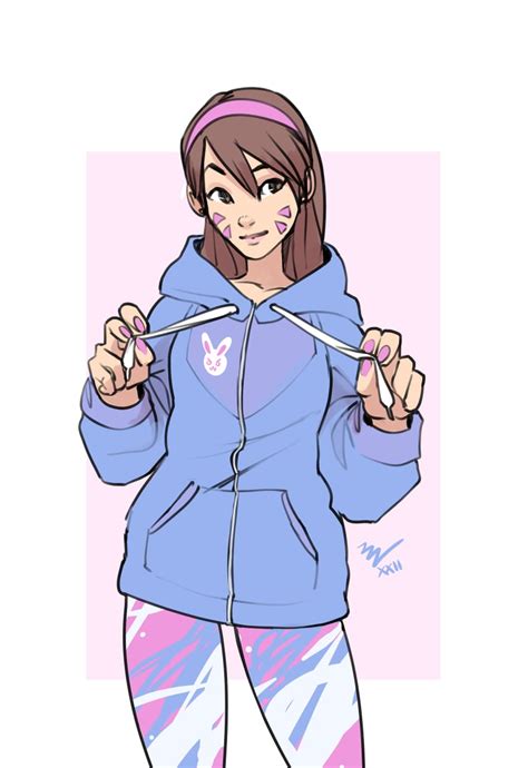 D Va Overwatch And More Drawn By Vashperado Danbooru