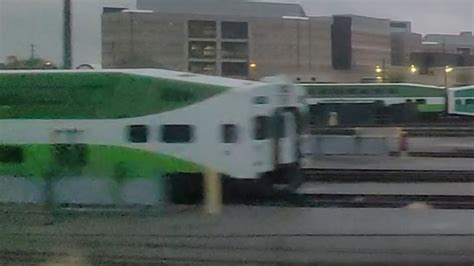 Re Painted Go Transit Cab Car Go Transit Willowbrook Yard Youtube