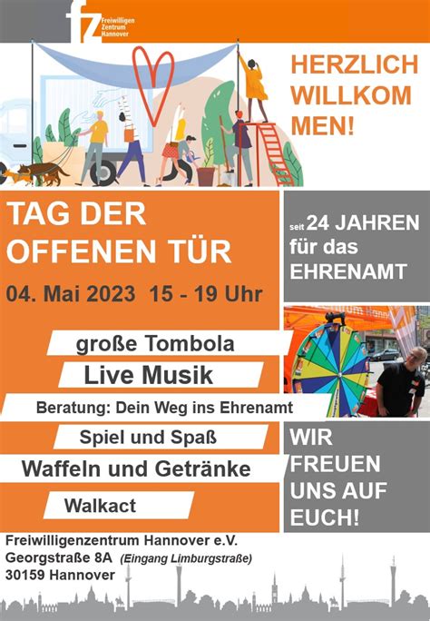 Herzliche Einladung zum Tag der offenen Tür am 04 05 2023