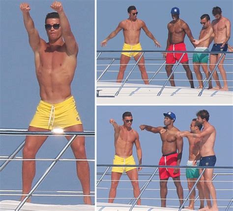 Cristiano Ronaldo Shows Off His Dance Moves Aboard Luxury Yacht