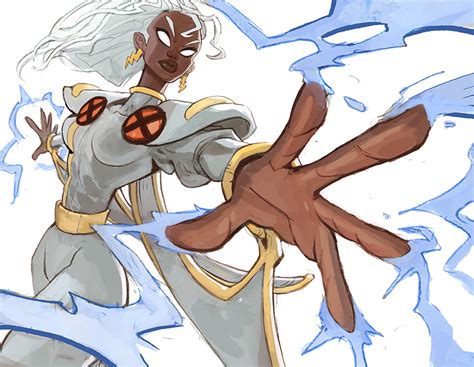 Storm And Ororo Munroe Marvel And More Drawn By Garrett Hanna