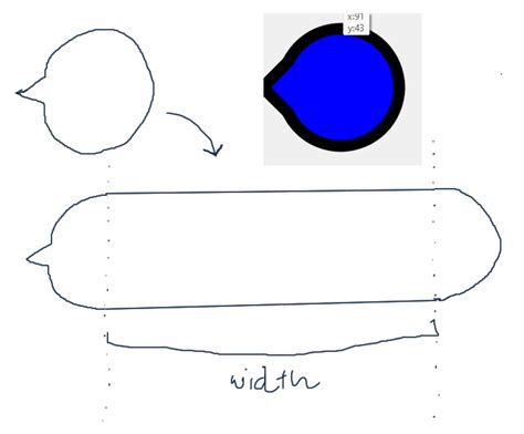 FIXED PyQt How To Use Arcs To Achieve A Specfic Shape Outline