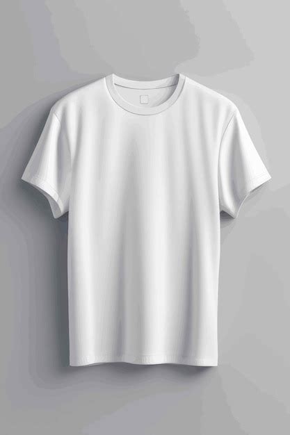 Modelo de camiseta branca realista em branco ilustração vetorialmodelo
