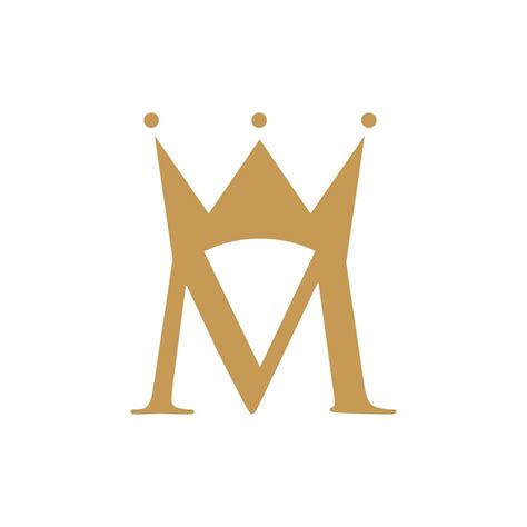 Letter M Crown Monogram Business Logo 12322626 Vector Art At Vecteezy