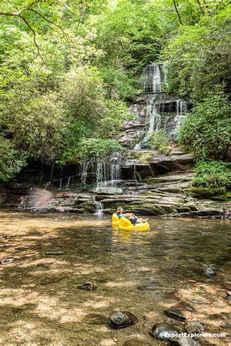 Tubing And Hiking Deep Creeks Waterfalls Bryson City NC Smoky