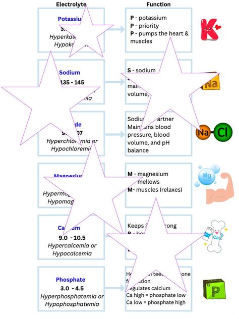 Lab Values Electrolytes EKG Cheat Sheet Digital PDF 3 Pages Nursing