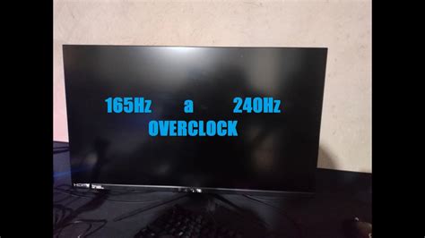 Como Hacer OVERCLOCK AL MONITOR Mas FPS YouTube